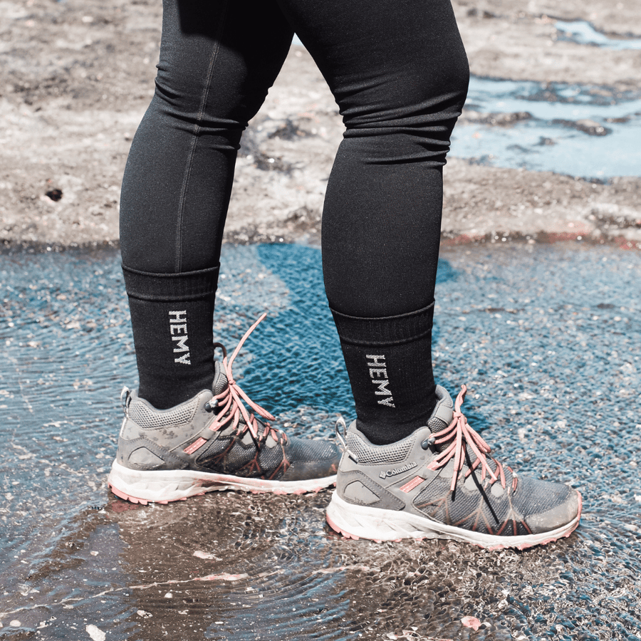 HEMY™ Crew Waterproof Socks – Breathable, Durable & Moisture-Wicking – Hemy