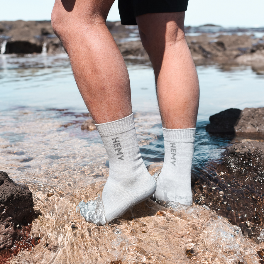 HEMY™ Crew Waterproof Socks - Breathable, Durable, Performance – Hemy