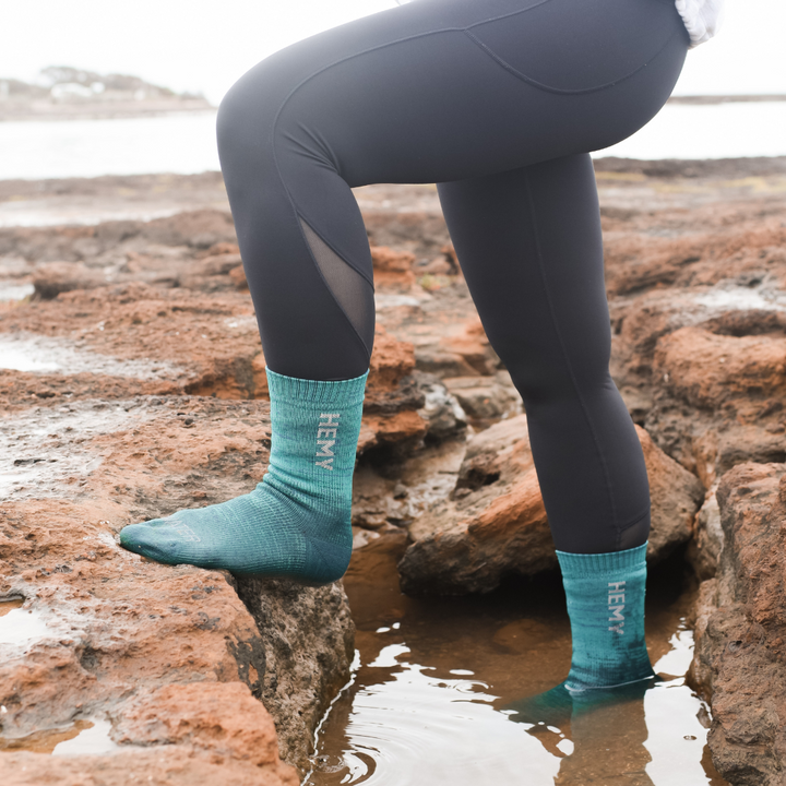 HEMY™ Crew Waterproof Socks - Breathable, Durable, Performance – Hemy