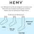 HEMY™ Knee-High Waterproof Socks - Breathable, Durable, Performance – Hemy