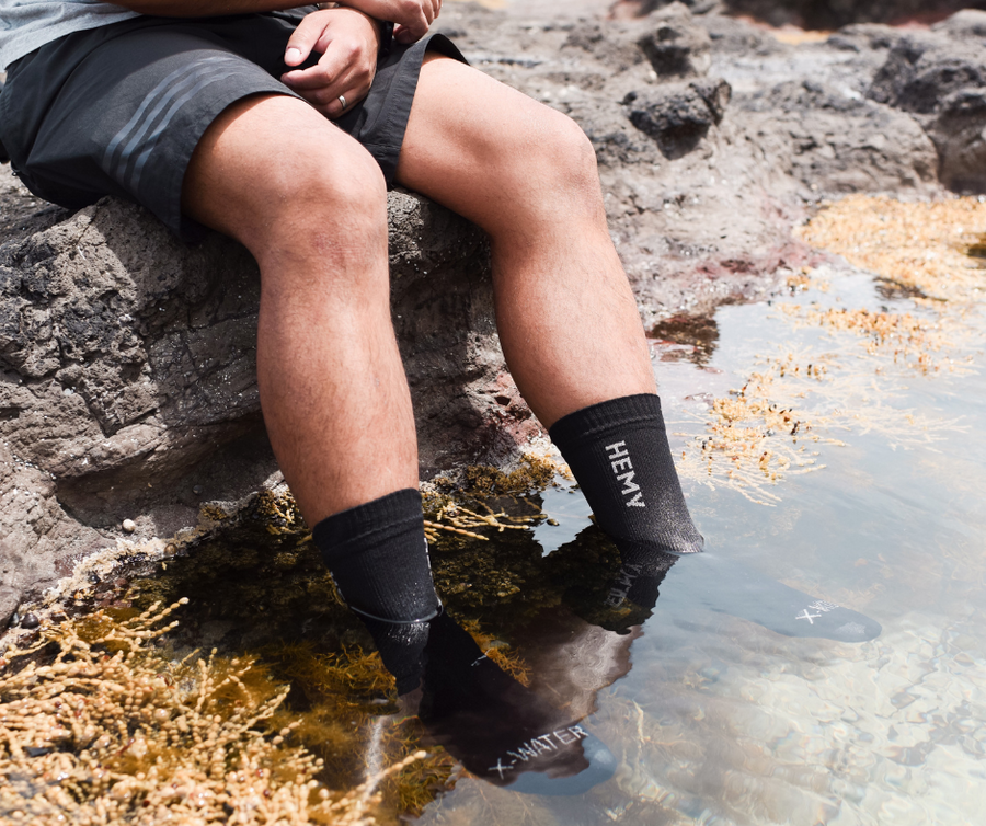 HEMY™ Crew Waterproof Socks - Breathable, Durable, Performance – Hemy
